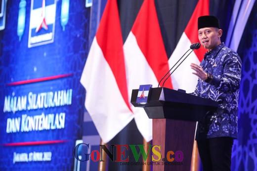 GoNews - AHY Curiga Kasus Hukum Lukas Enembe Bermuatan Politik